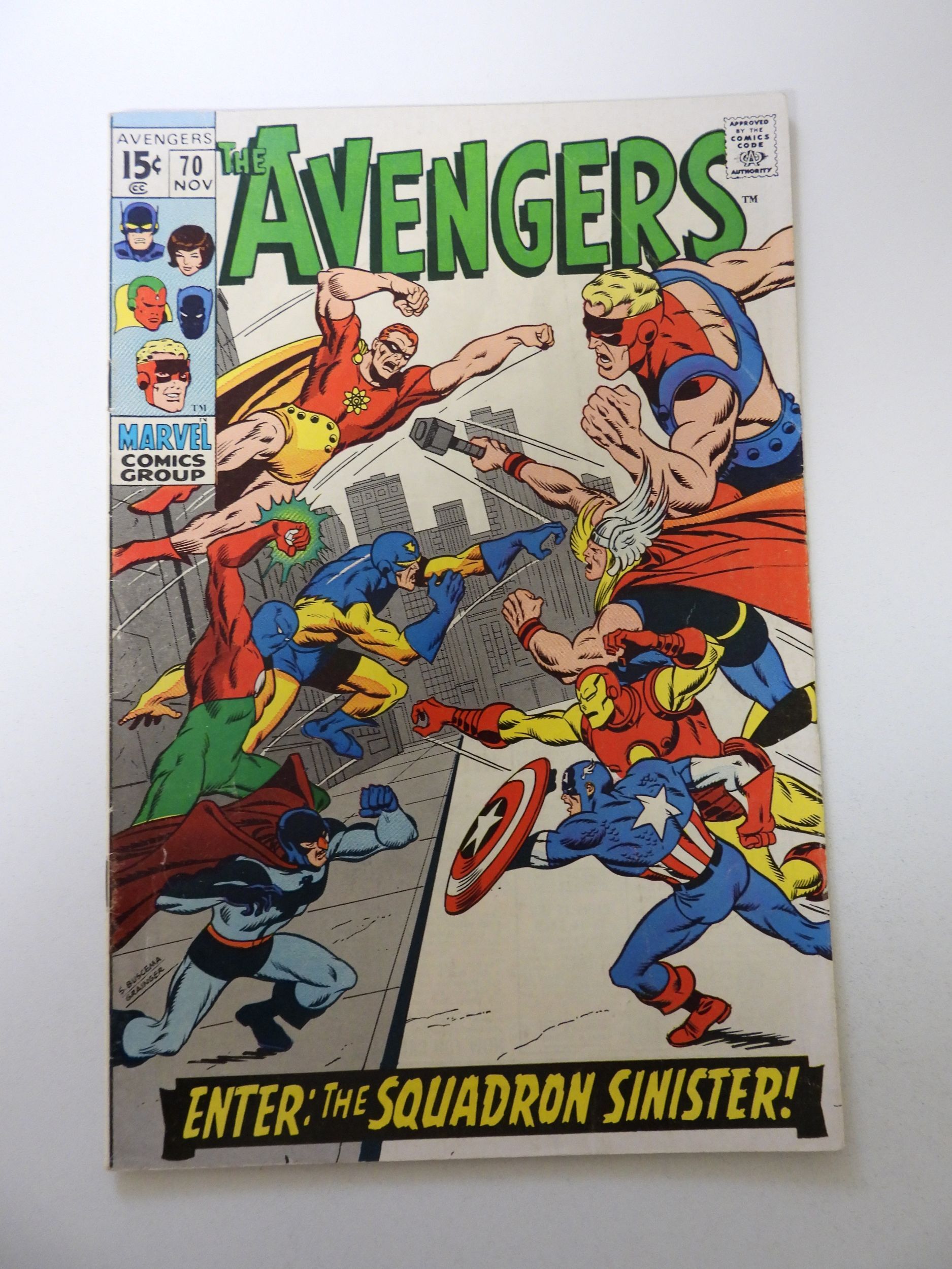 The Avengers #70 (1969) VG/FN condition | Comic Books - Silver Age ...