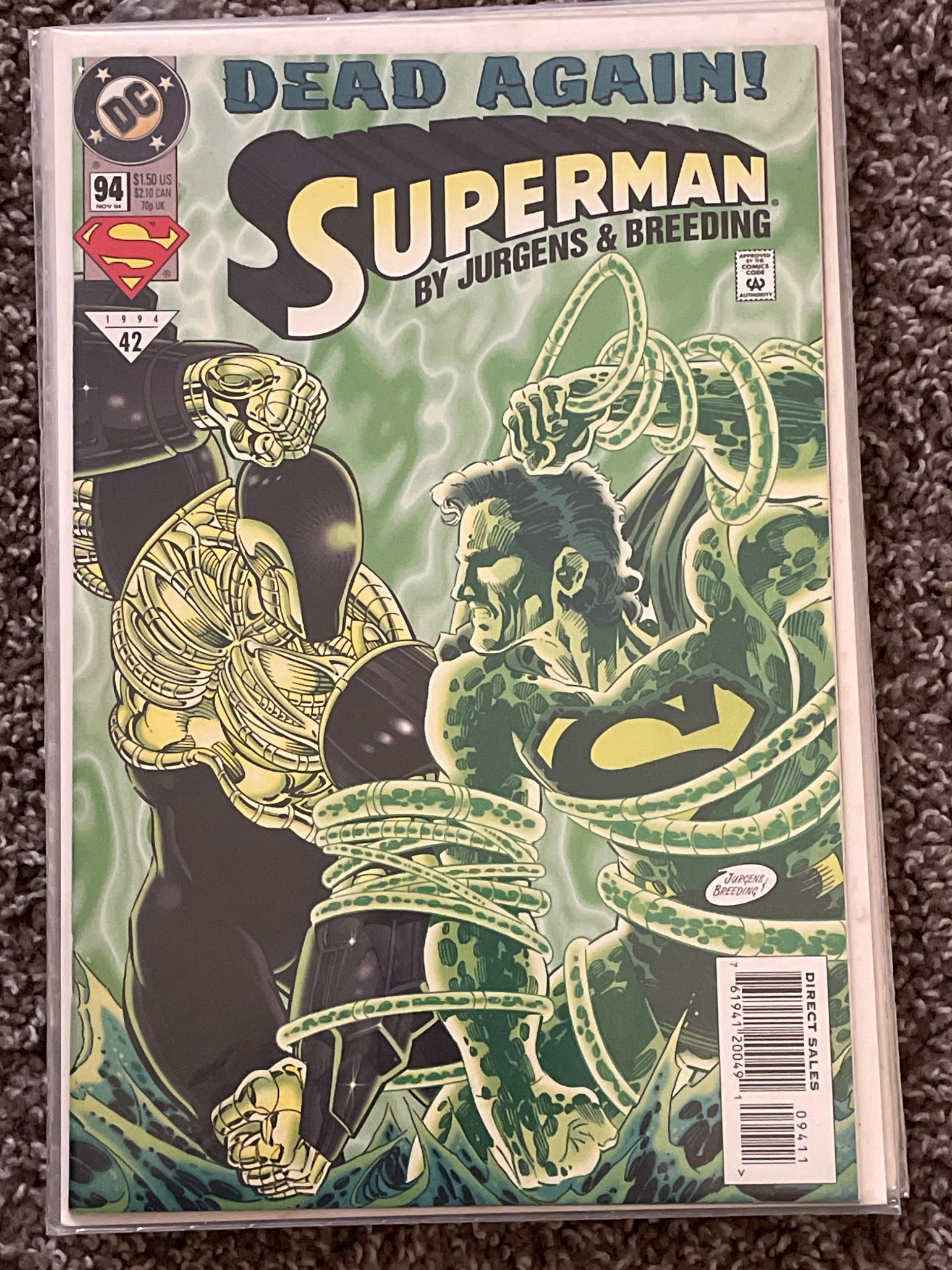 Superman #94 (1994) | Comic Books - Modern Age, DC Comics, Superman, Superhero / HipComic