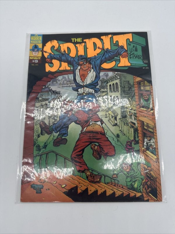 The Spirit #9 Will Eisner Harvey Thriller 1966 Vintage Superhero Comic ...