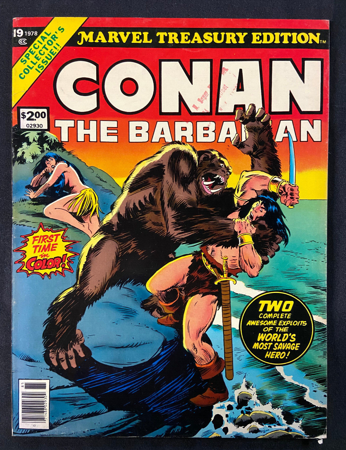 Marvel Treasury Edition Conan Der Barbar #19 FN/VF | Comic Books ...