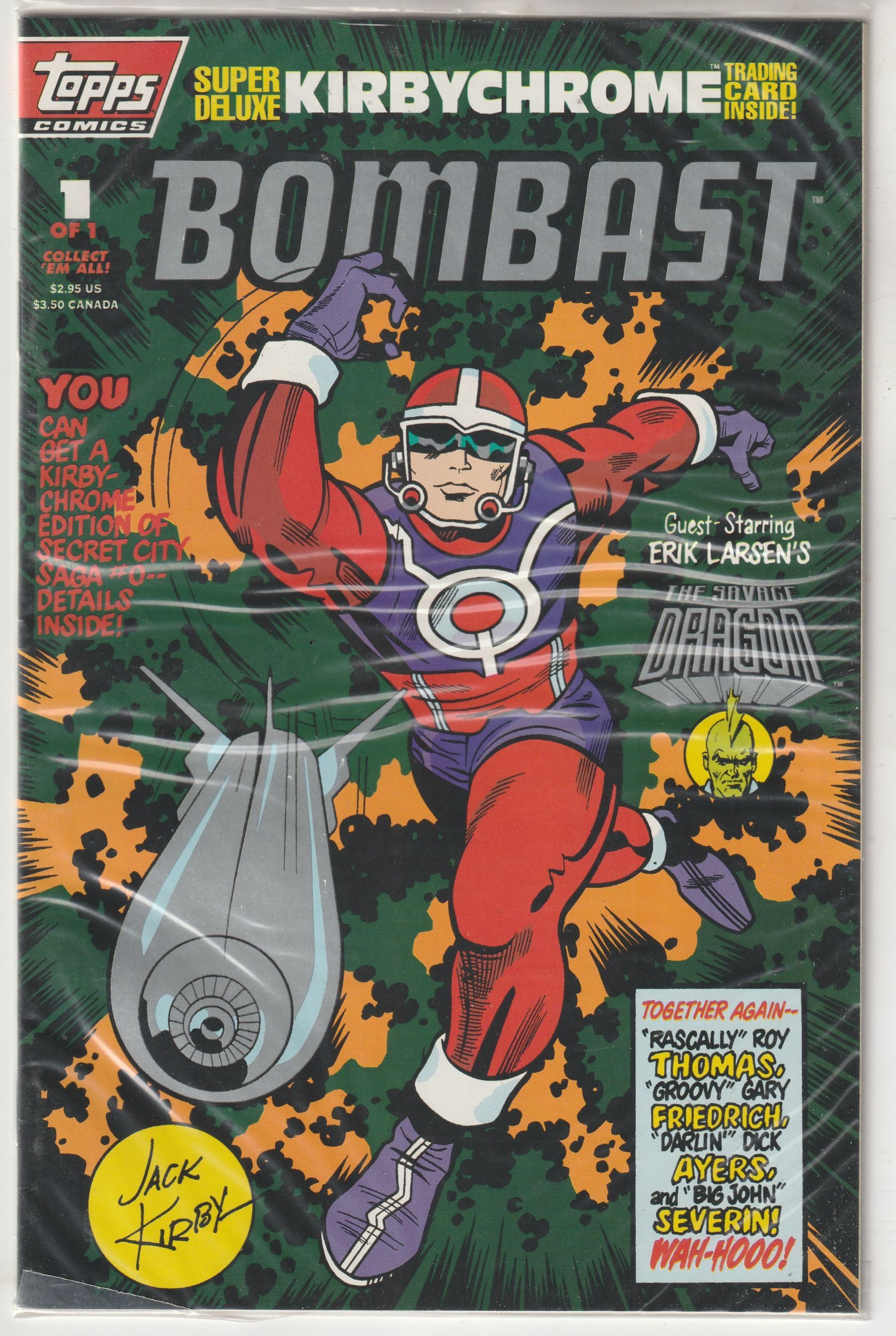 Bombast (1993) Jack Kirby's Secret City Saga tie in | Comic Books ...