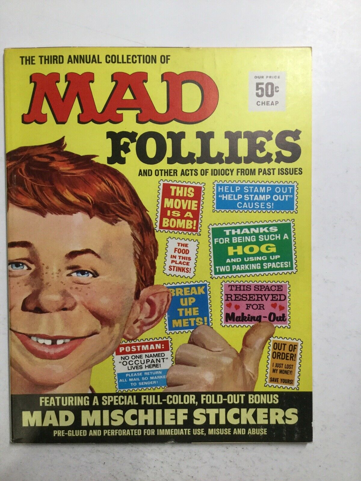 Third Annual Collection Of MAD Follies Magazine Very Good+ 2.5 E.C ...