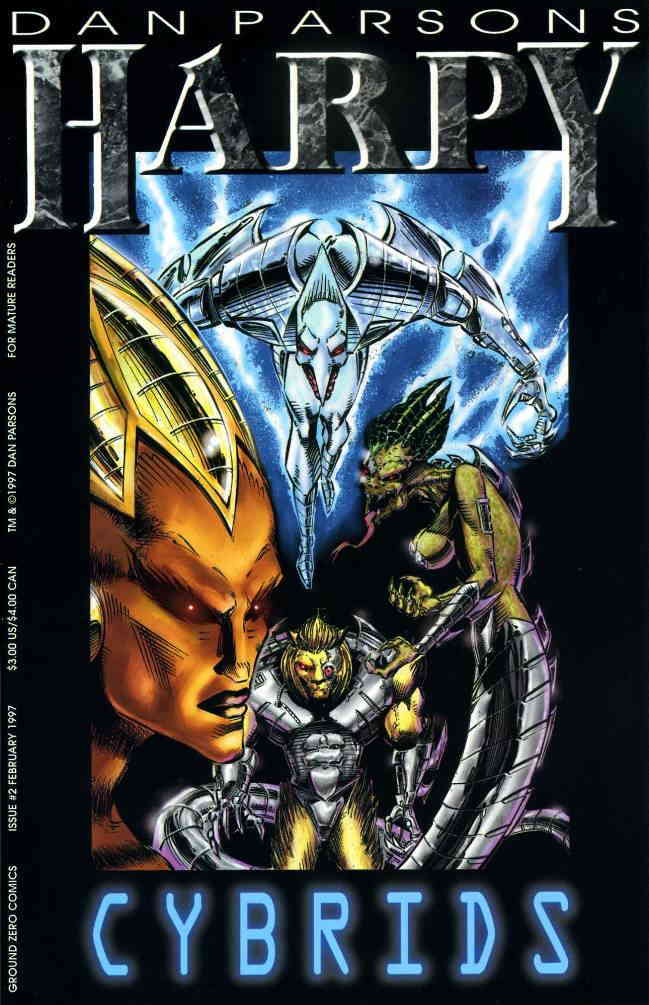 Harpy: Prize of the Overlord #2 VF ; Ground Zero | Cybrids | Comic ...