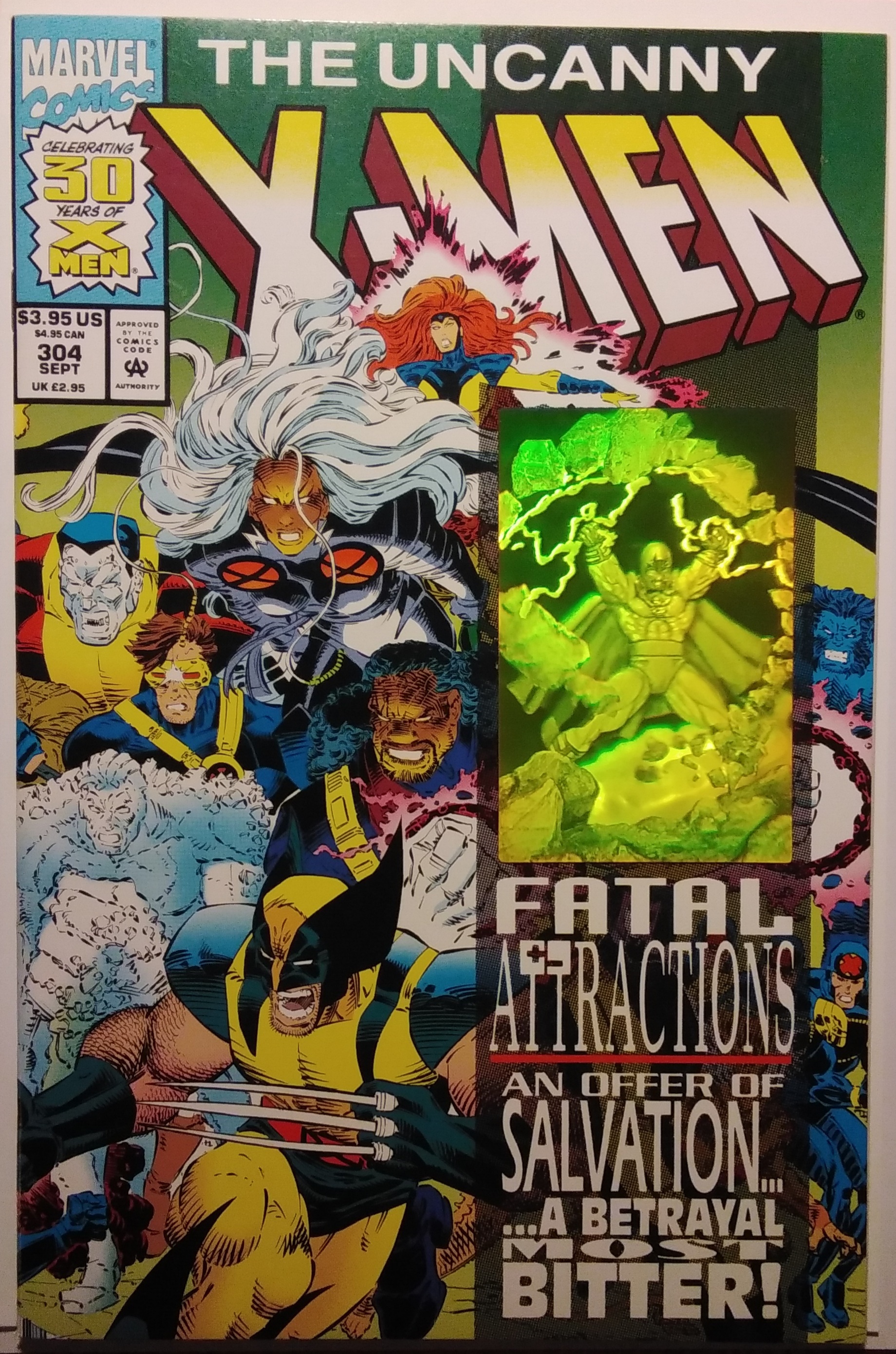 The Uncanny X-Men #304 (1993) | Comic Books - Modern Age, Marvel / HipComic