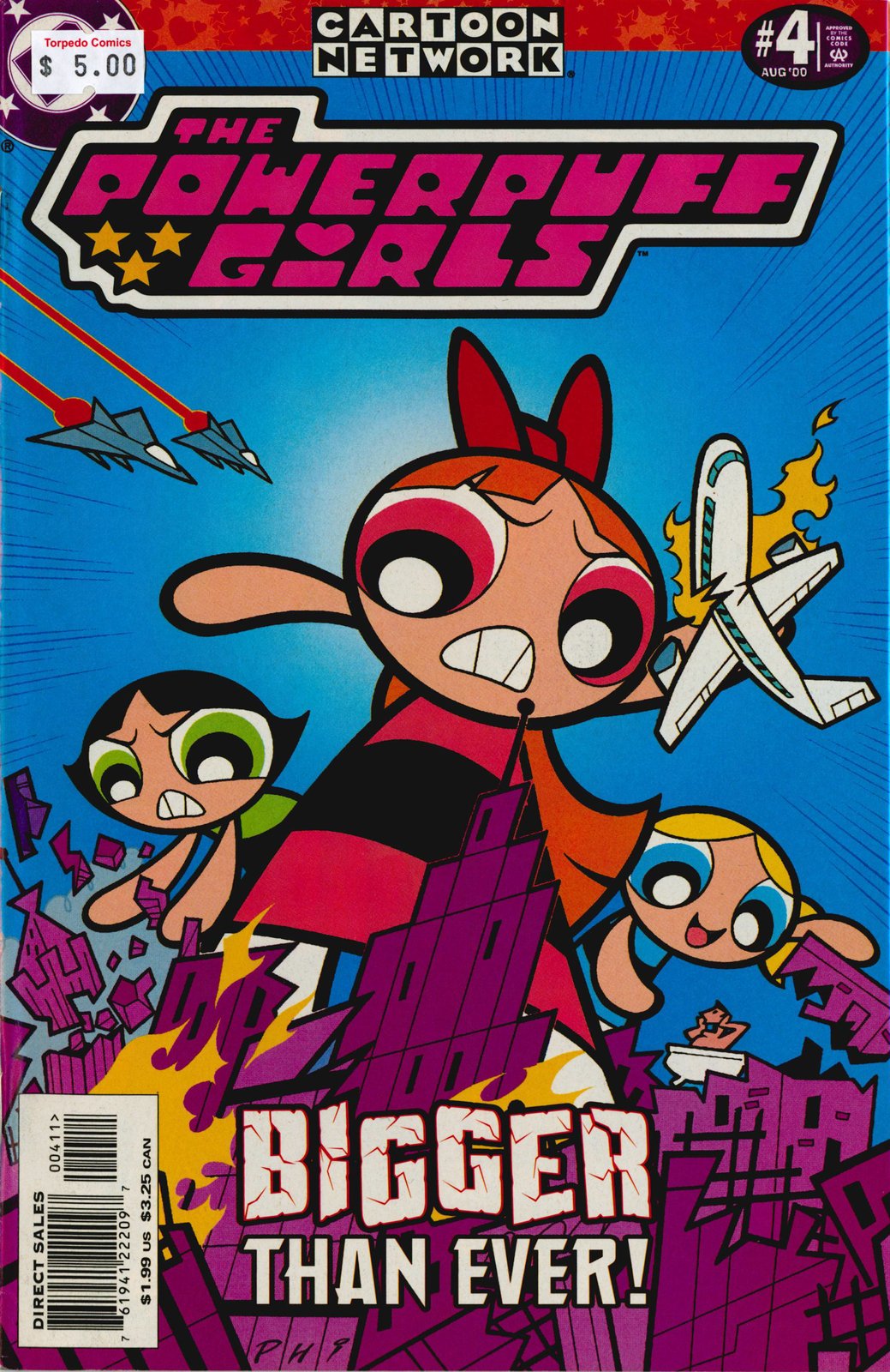 Cartoon Network The Powerpuff Girls #4 (RAW) | Comic Books - Modern Age ...