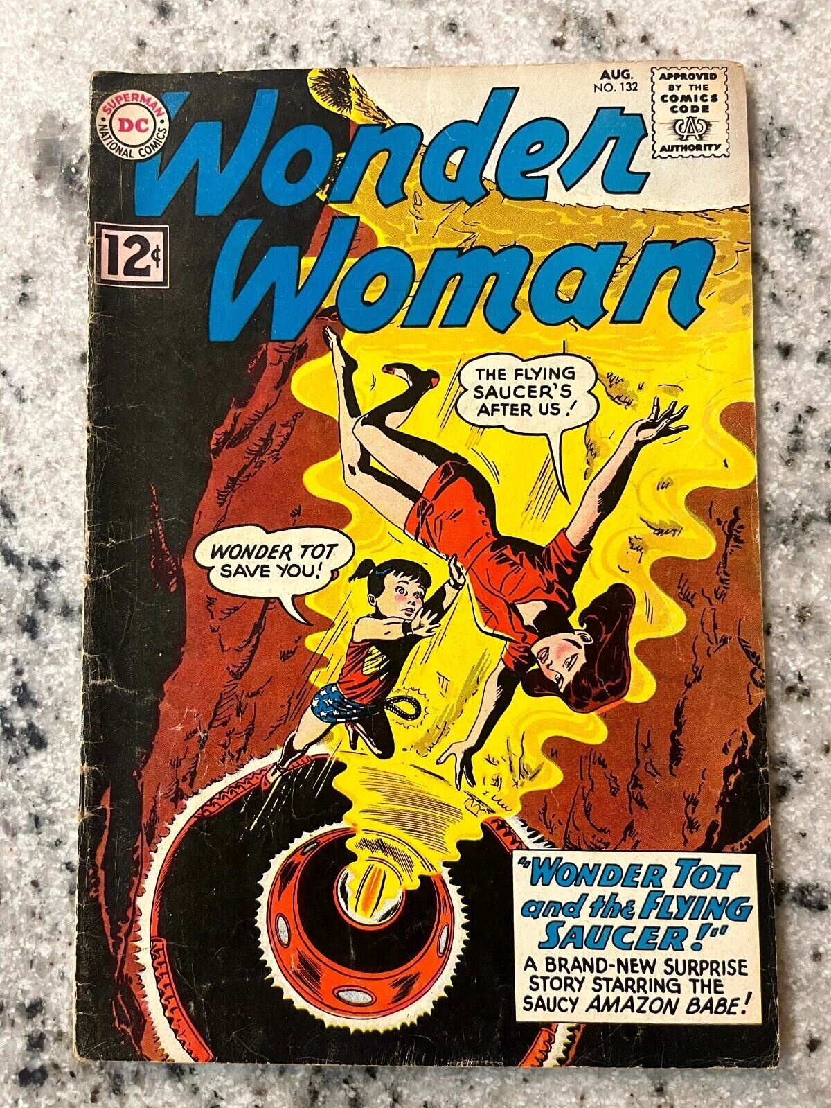 Wonder Woman # 132 FN- DC Comic Book Batman Superman Justice League ...