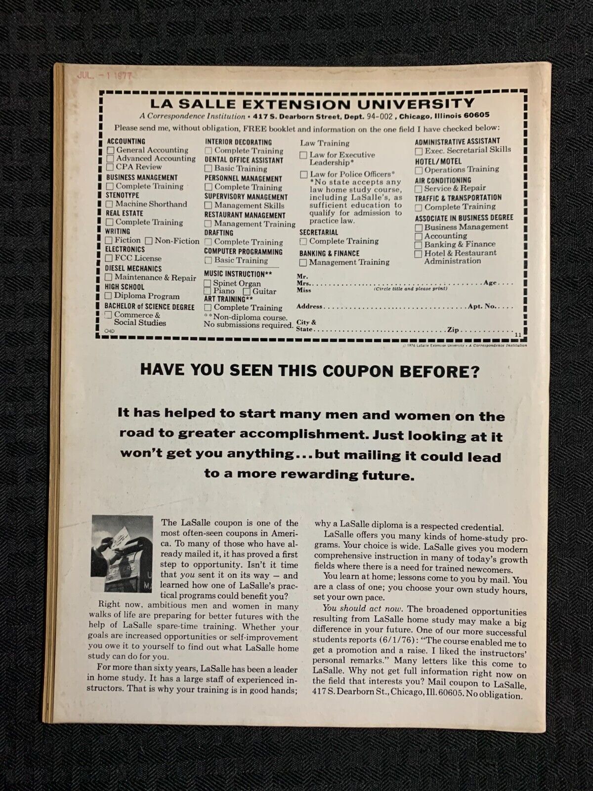 1977 SAVAGE SWORD OF CONAN Magazine #22 VG/FN 5.0 Pool of the Black One ...