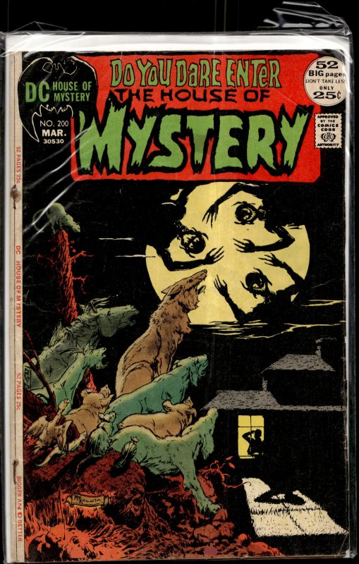 House of Mystery #200 (1972) Cain the Caretaker | Comic Books - Bronze ...
