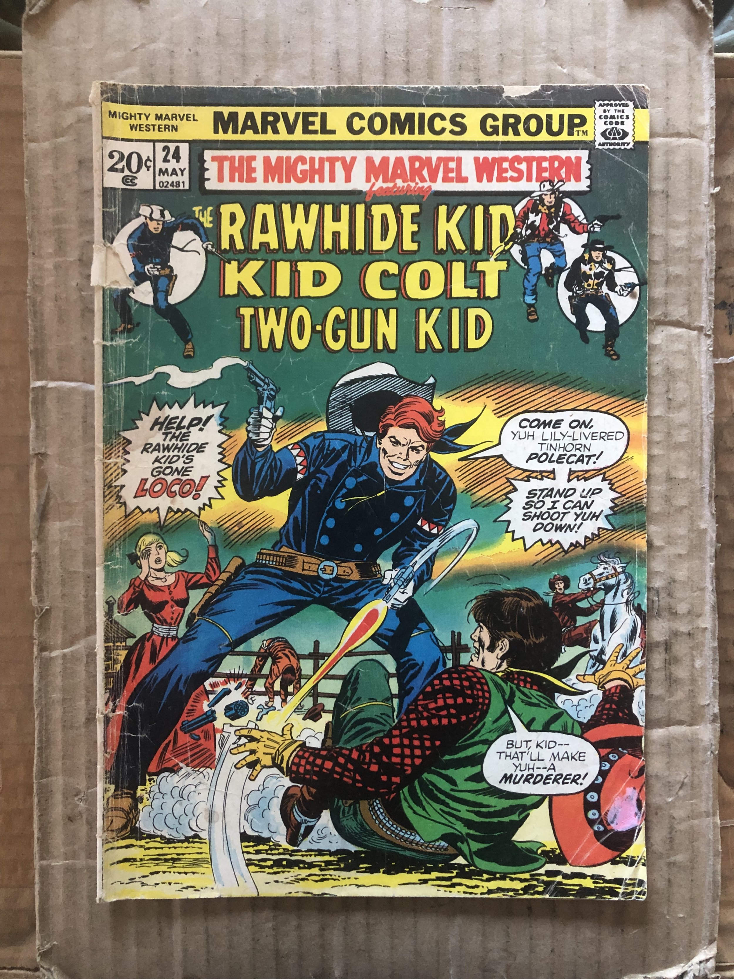 The Mighty Marvel Western #24 (1973) | Comic Books - Bronze Age, Marvel ...