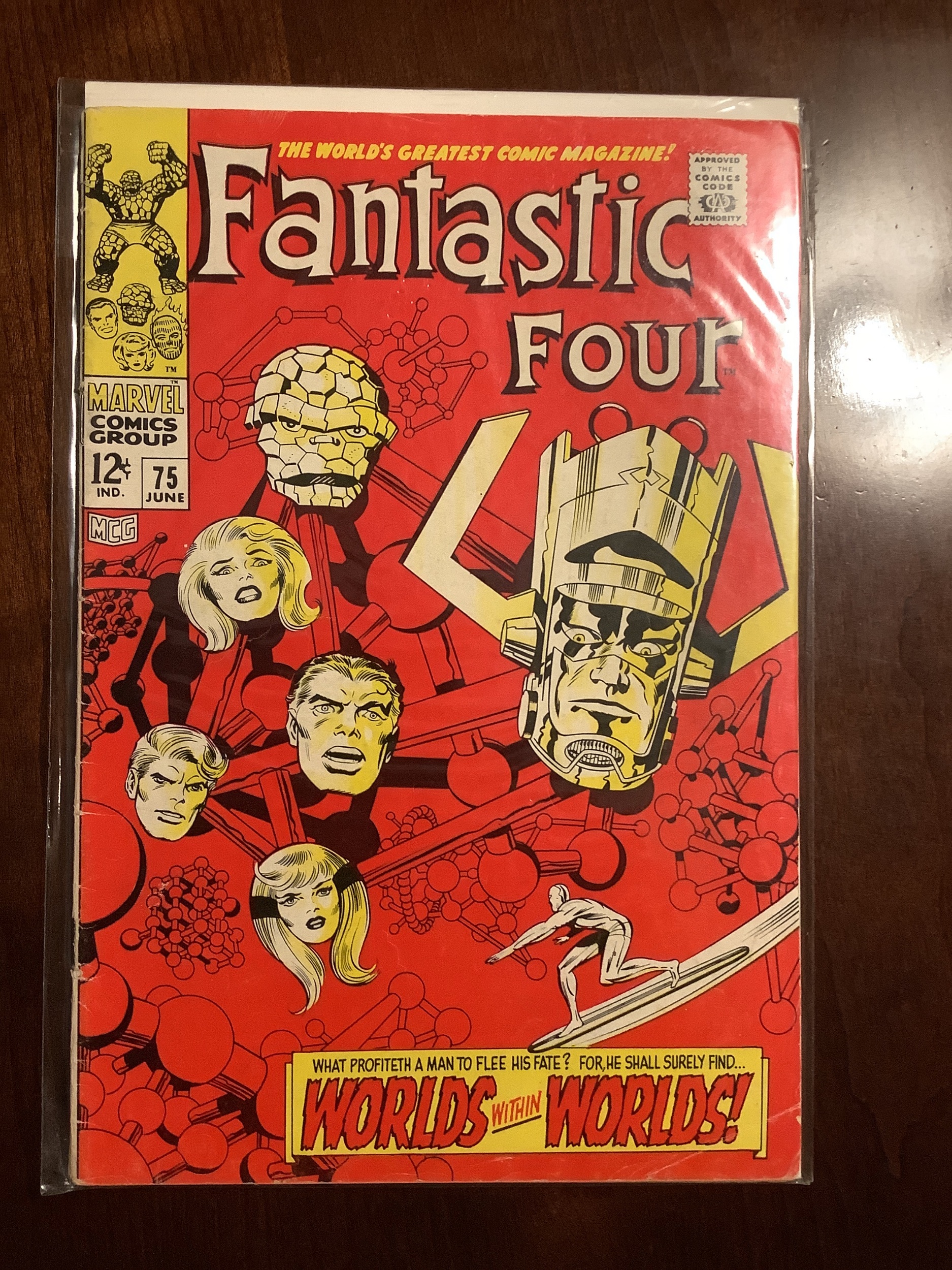 Fantastic Four #75 (1968) | Comic Books - Silver Age, Marvel, Fantastic ...