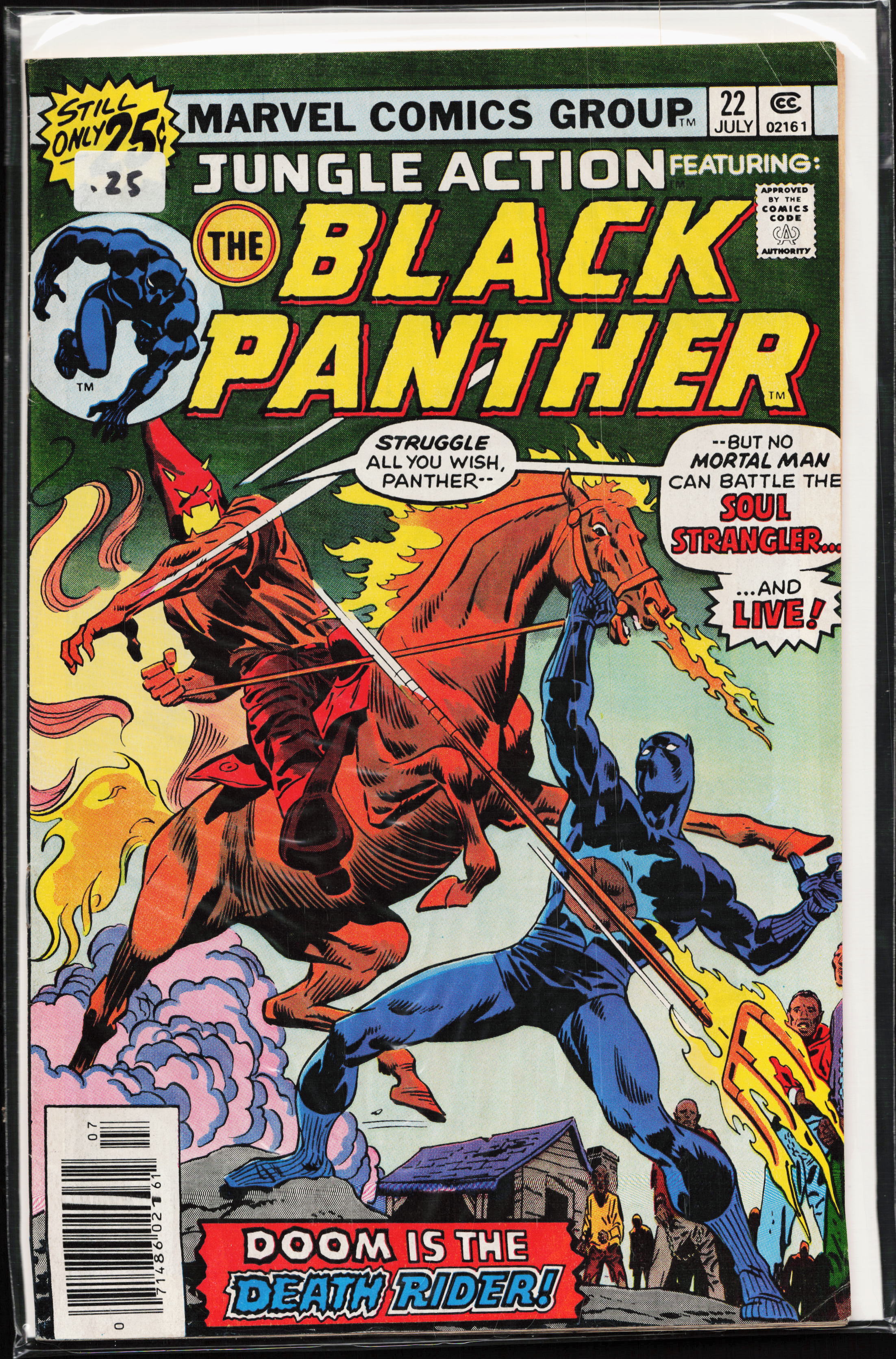 Jungle Action #22 (1976) Black Panther [Key Issue] | Comic Books ...