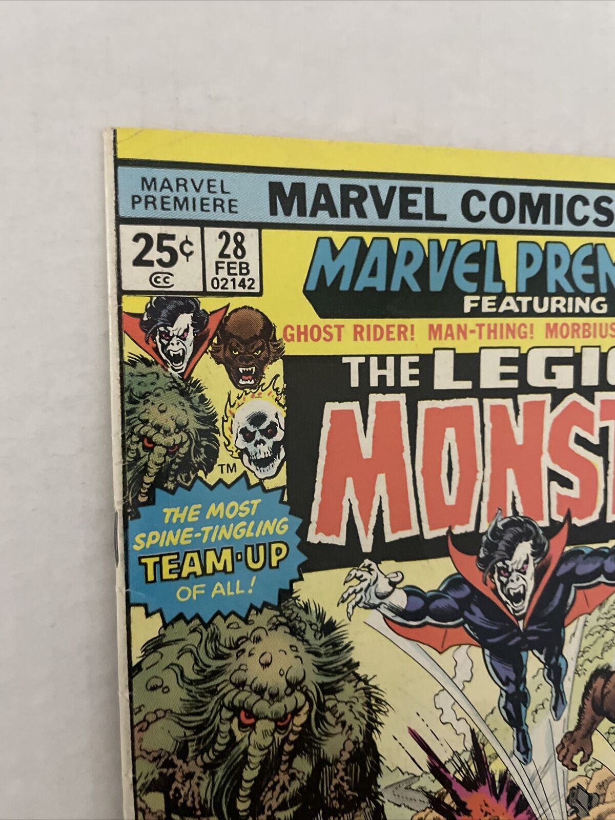 Marvel Premiere #28 1st Team Appearance And Origin Legion Of Monsters ...