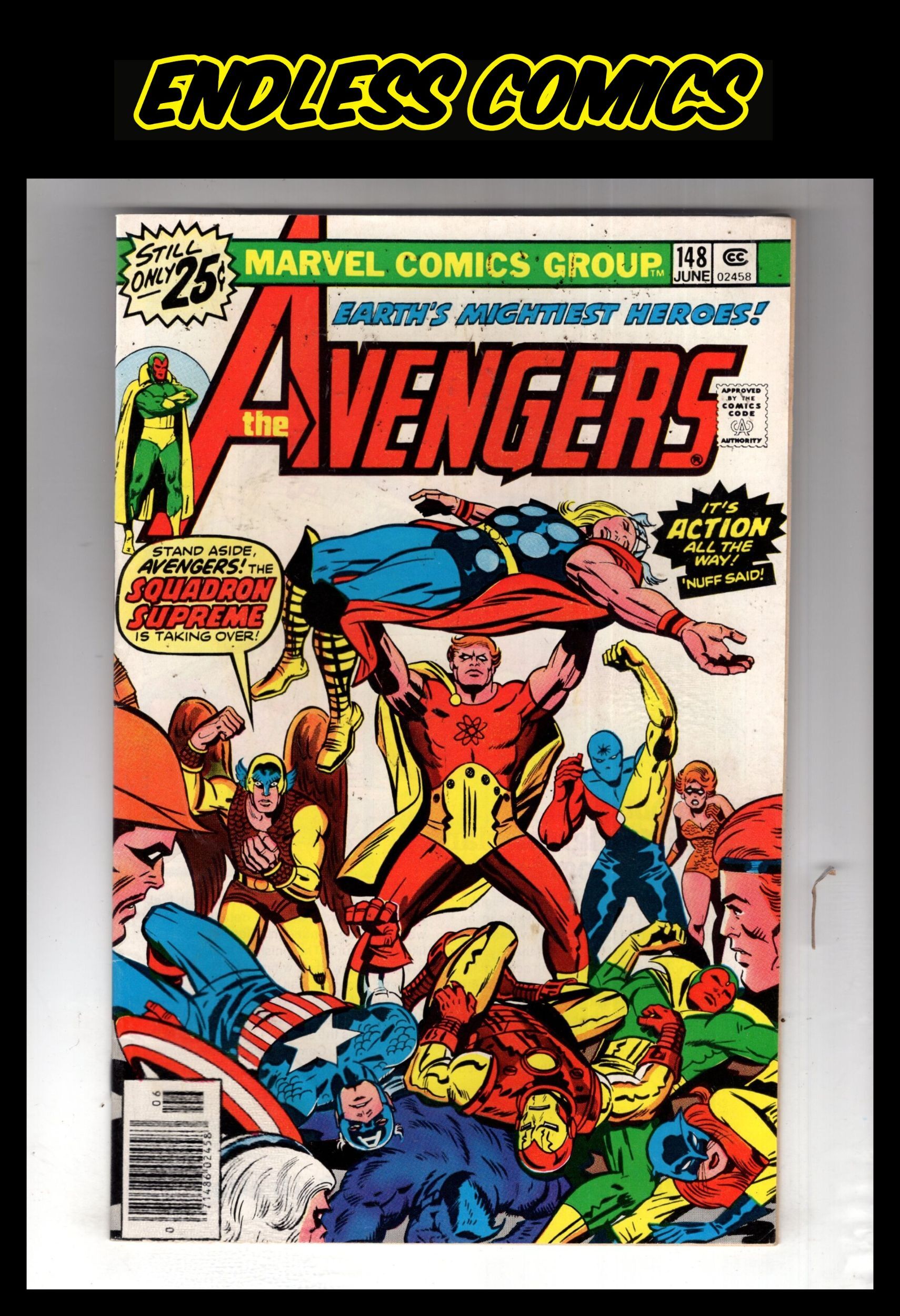 The Avengers #148 (1976) / MB#3 | Comic Books - Bronze Age, Marvel ...