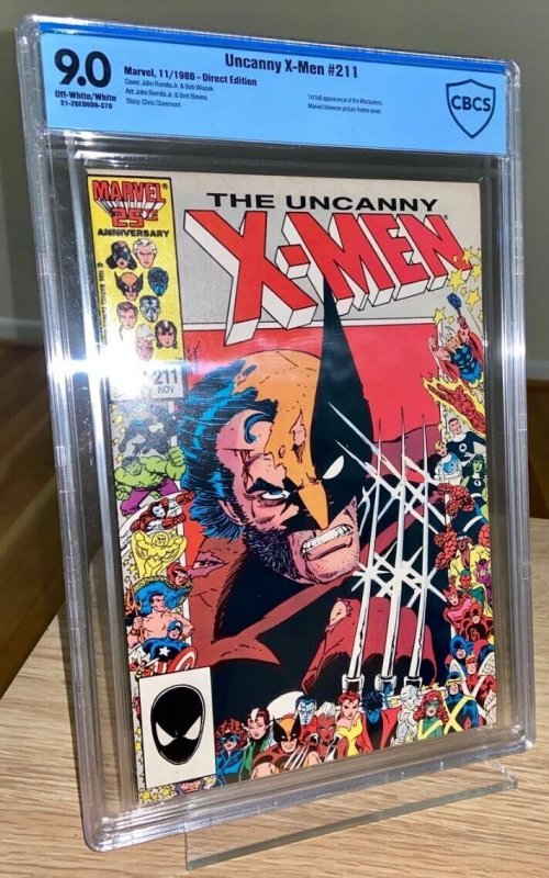Uncanny X-Men #211 - Key & 1st Team App. of the Marauders! CBCS 9.0 ...