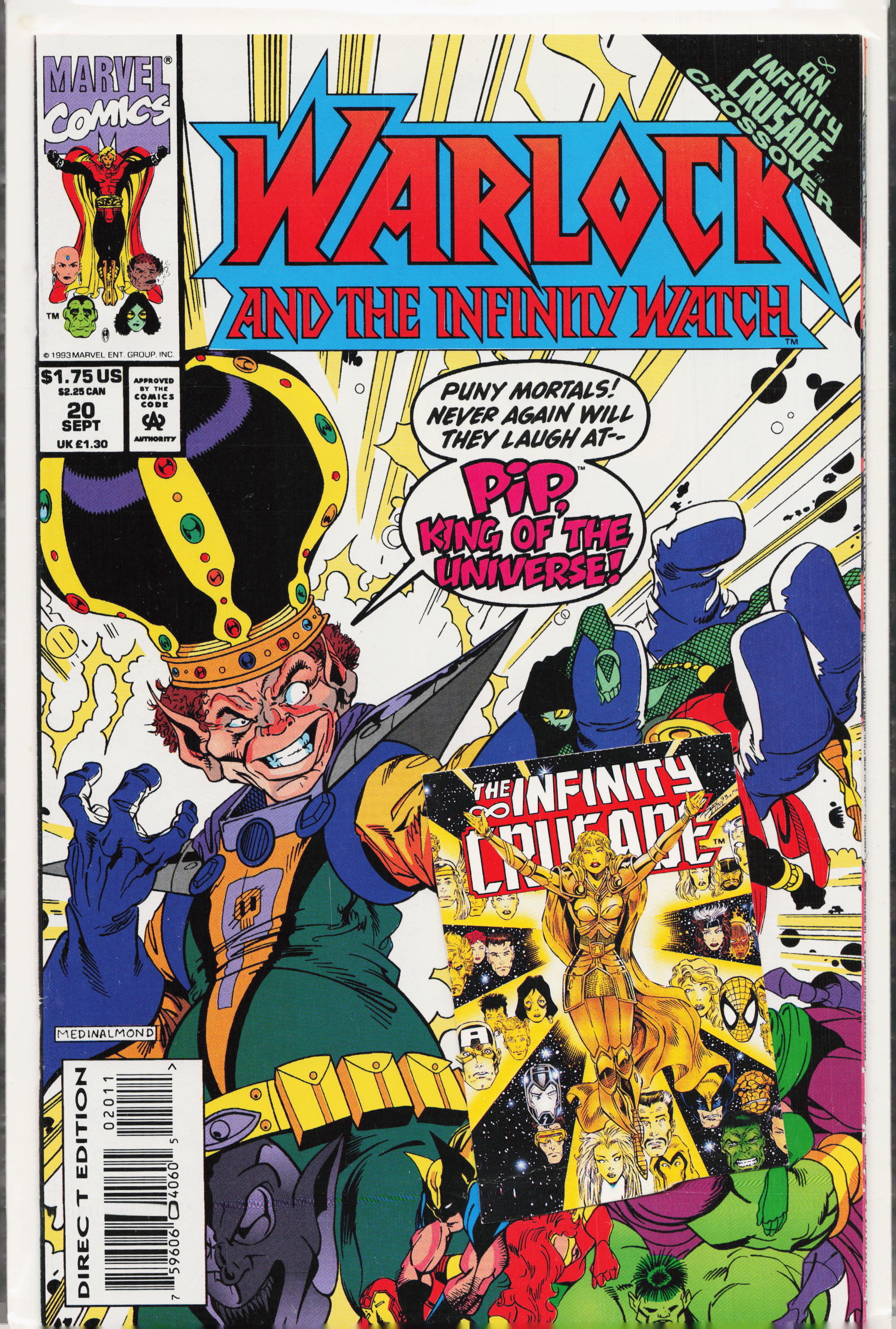 Warlock and the Infinity Watch #20 (1993) Warlock and the Infinity ...