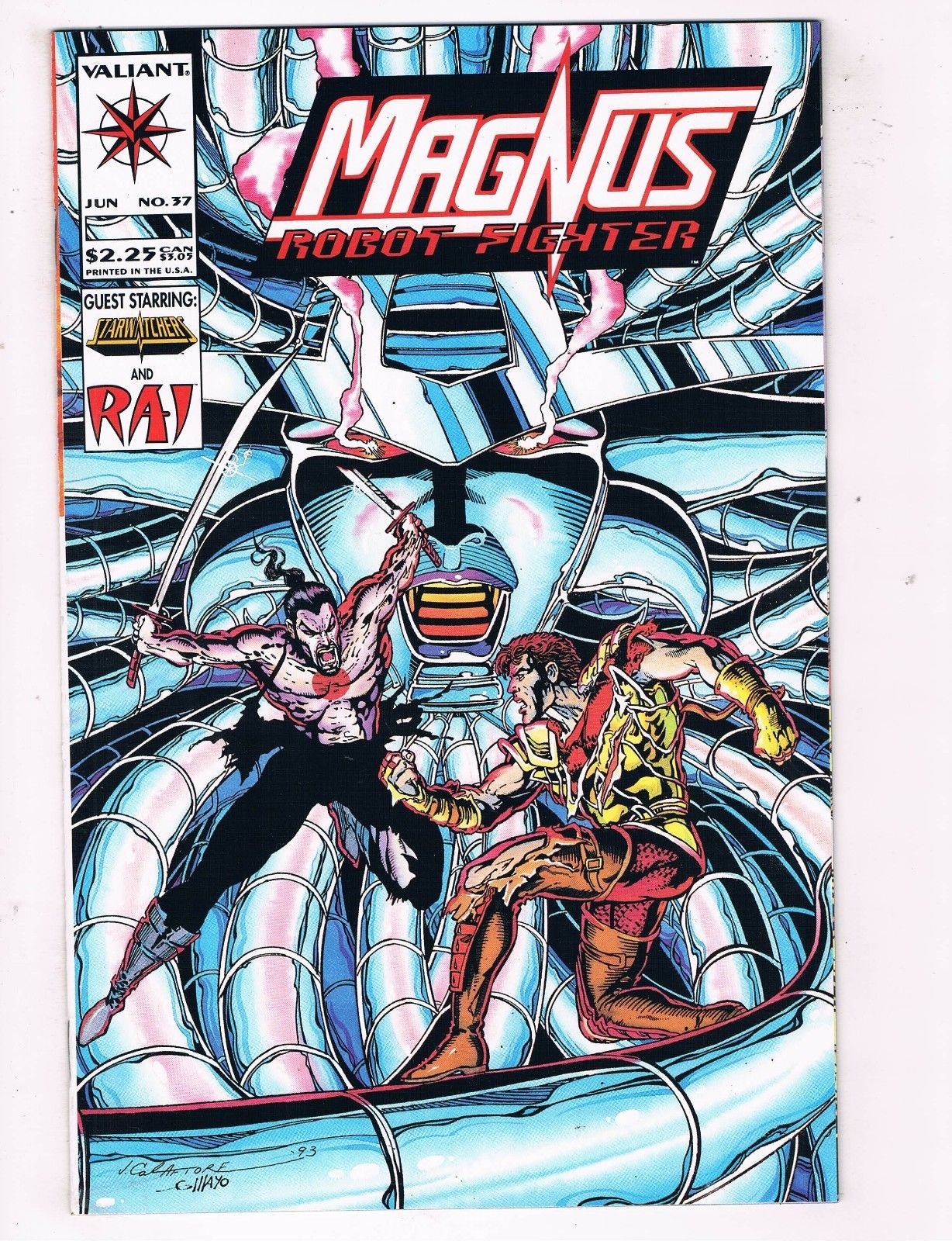 Magnus Robot Fighter #37 VF/NM Valiant Comics Comic Book Jun 1994 DE43 ...