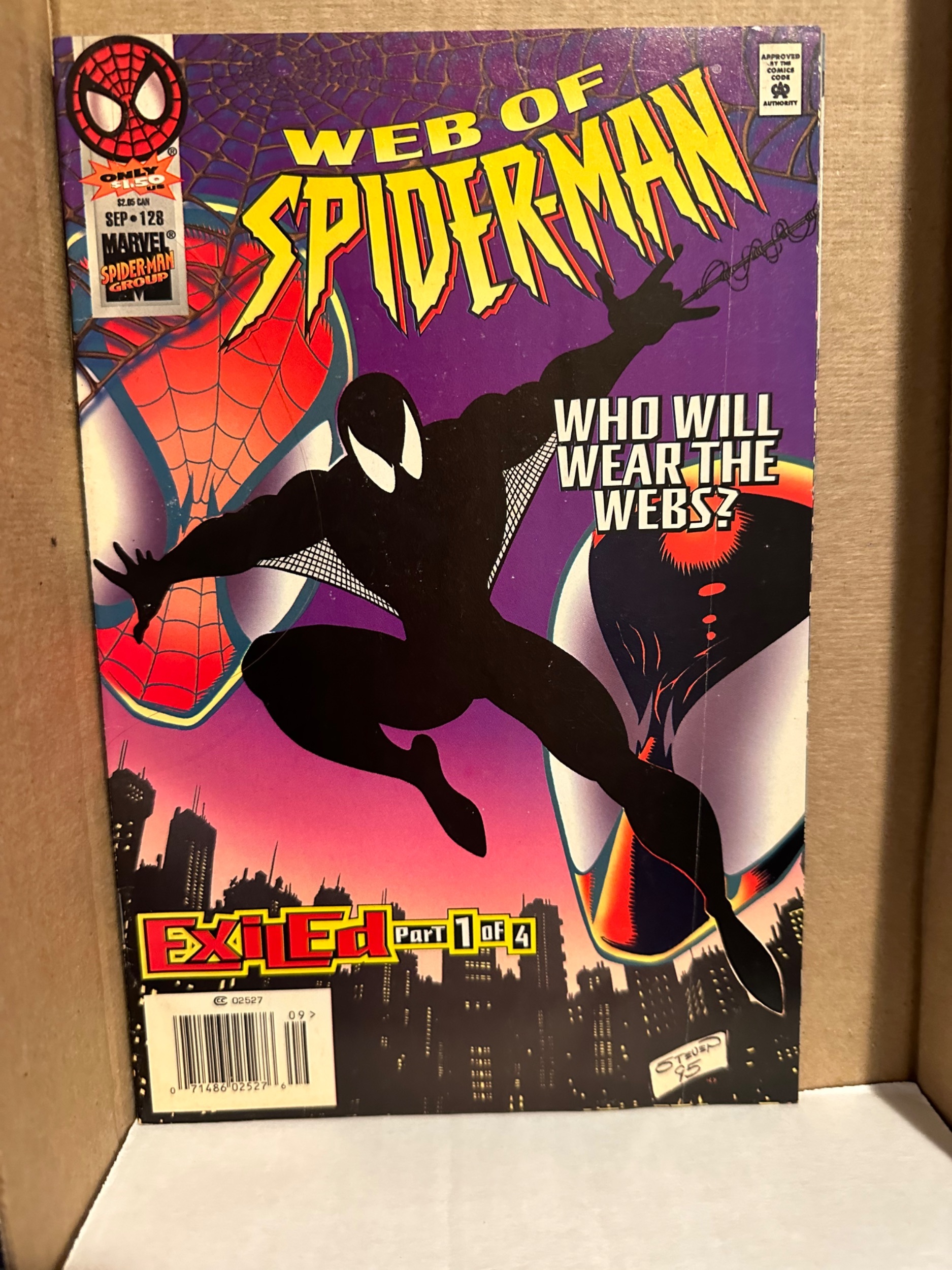 Web of Spider-Man #128 Mid Grade Very RARE Newsstand (1995) | Comic ...