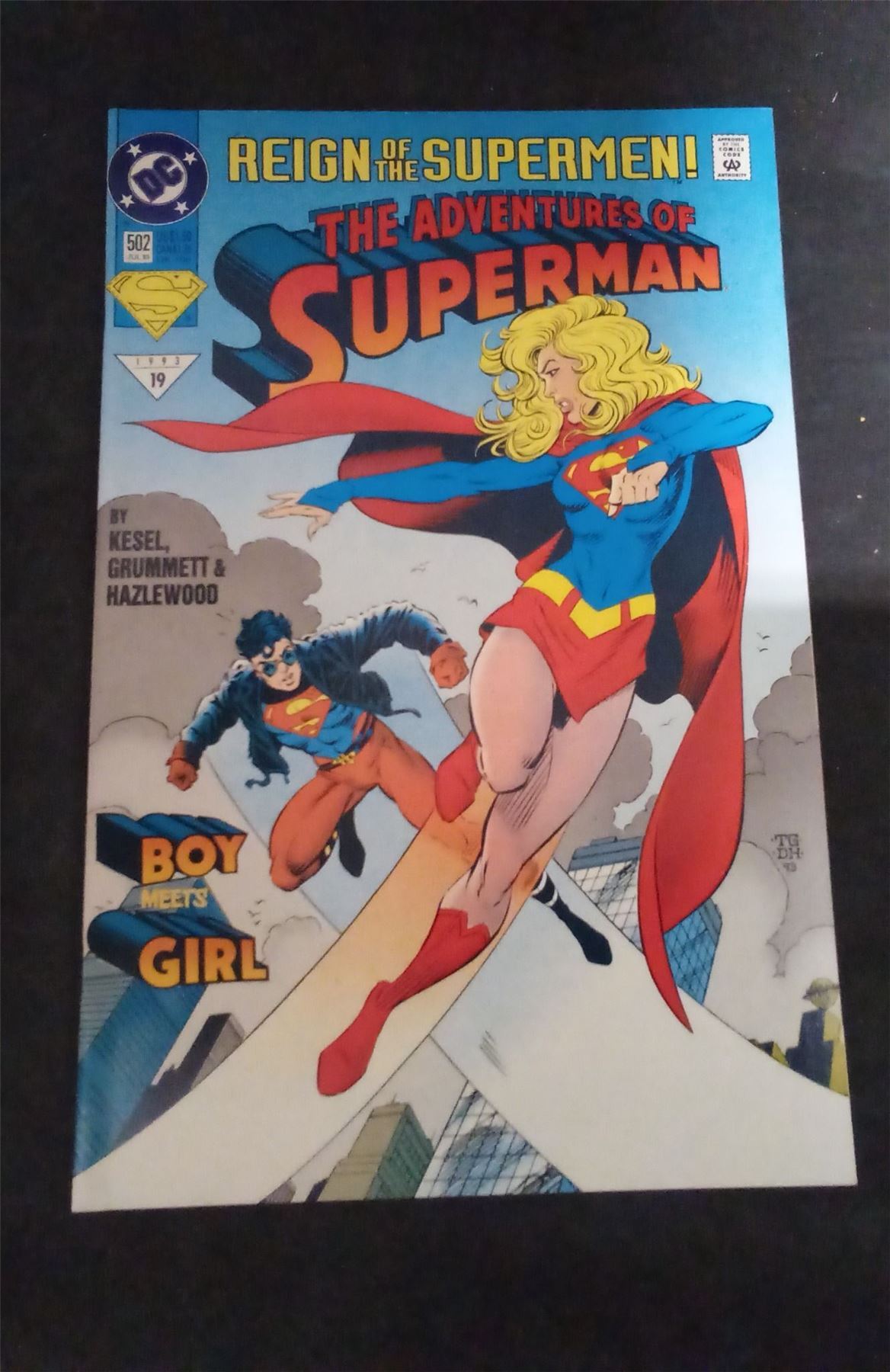 Adventures Of Superman 502 1993 Dc Comics Comic Book Comic Books