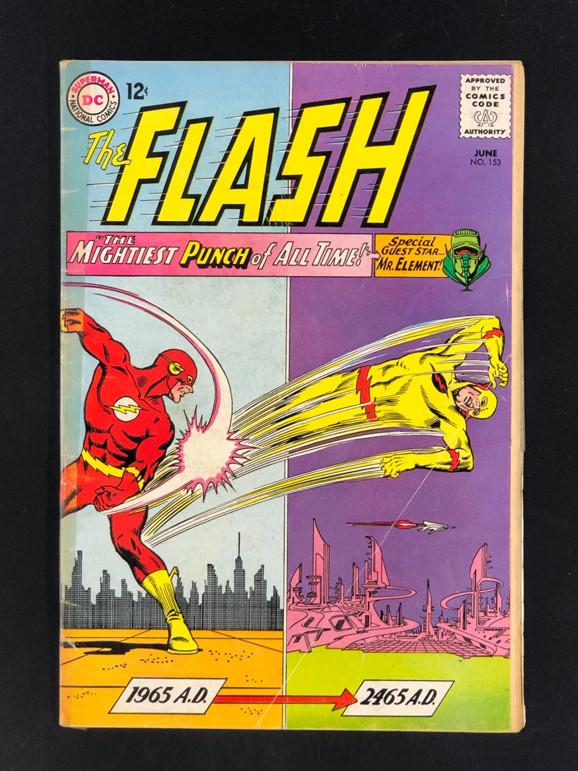 The Flash #153 (1965) GD 3rd appearance of Reverse Flash | Comic Books ...