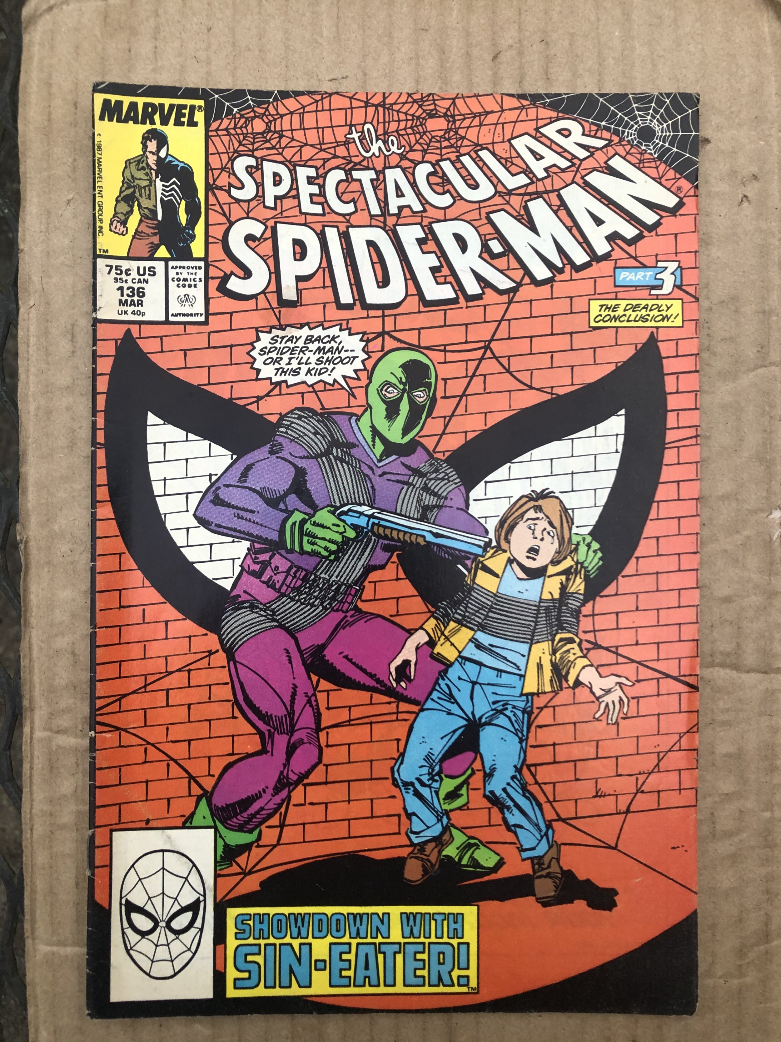 The Spectacular Spider-Man #136 (1988) | Comic Books - Copper Age ...