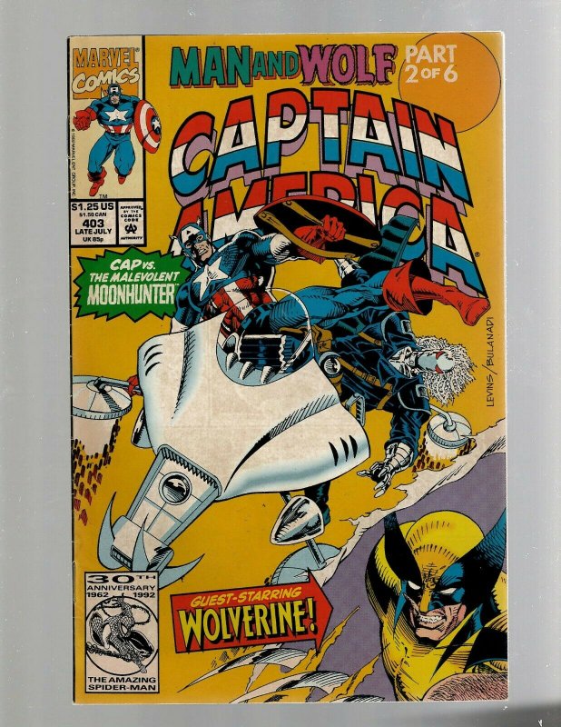 12 Captain America Comics #389 390 391 392 393 394 395 396 397 403 405 ...