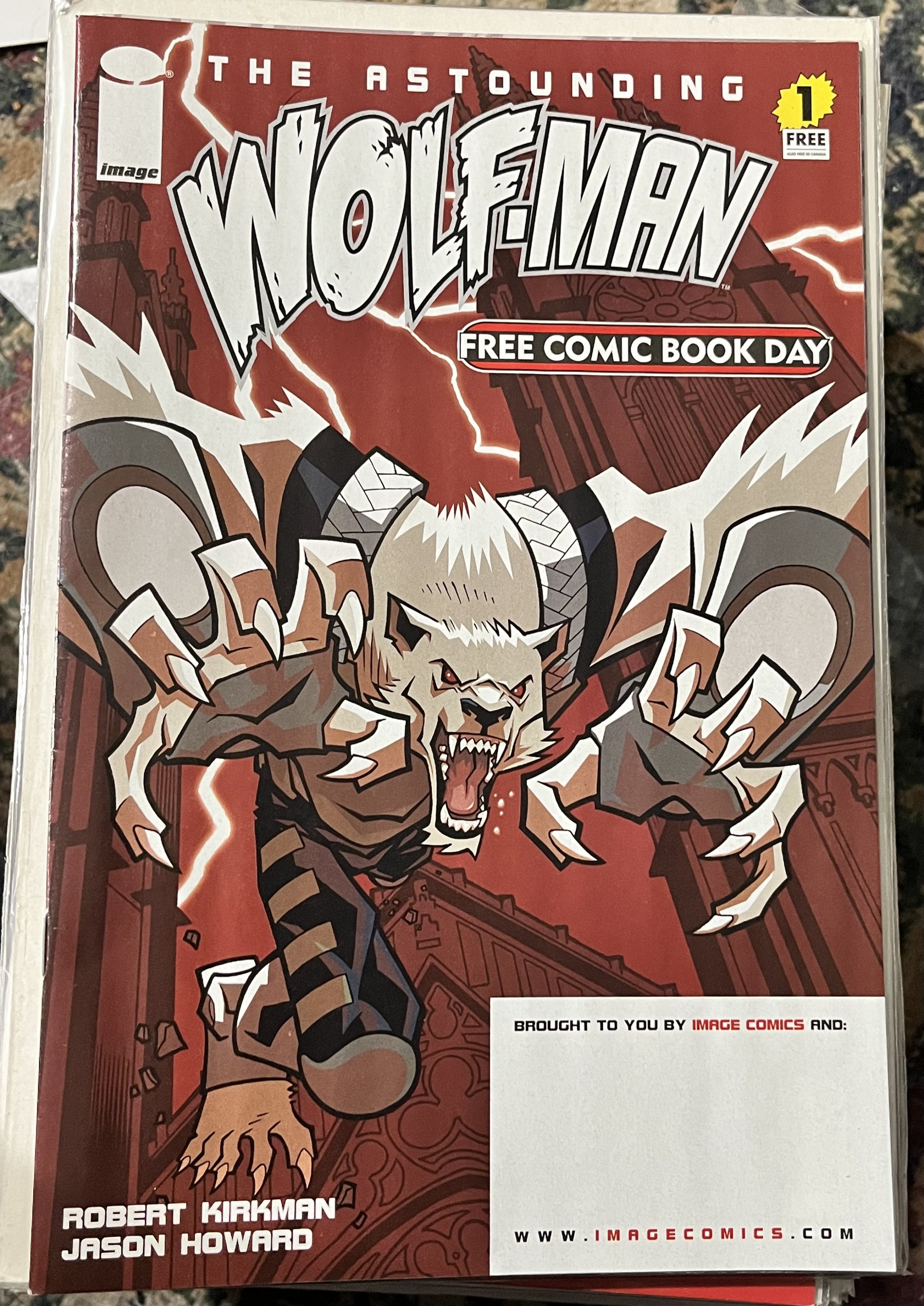 Image Firsts: The Astounding Wolf-Man (2011) | Comic Books - Modern Age ...