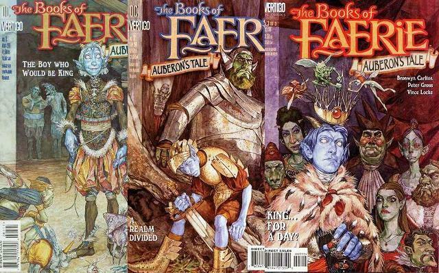 Books of Faerie Auberons Tale(1998 Vertigo/DC) 1-3 | Comic Books ...