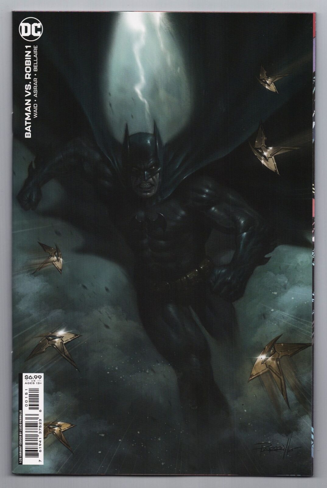 Batman vs Robin #1 Lucio Parrillo 1:25 Variant (DC, 2022) NM | Comic ...