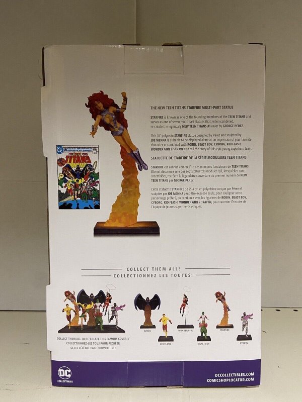 DC Collectibles The New Teen Titans Starfire Statue | Comic ...