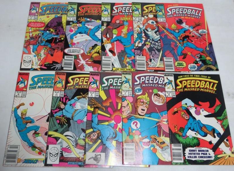 SPEEDBALL 1-10 Steve Ditko having a ball, really! COMICS BOOK / HipComic