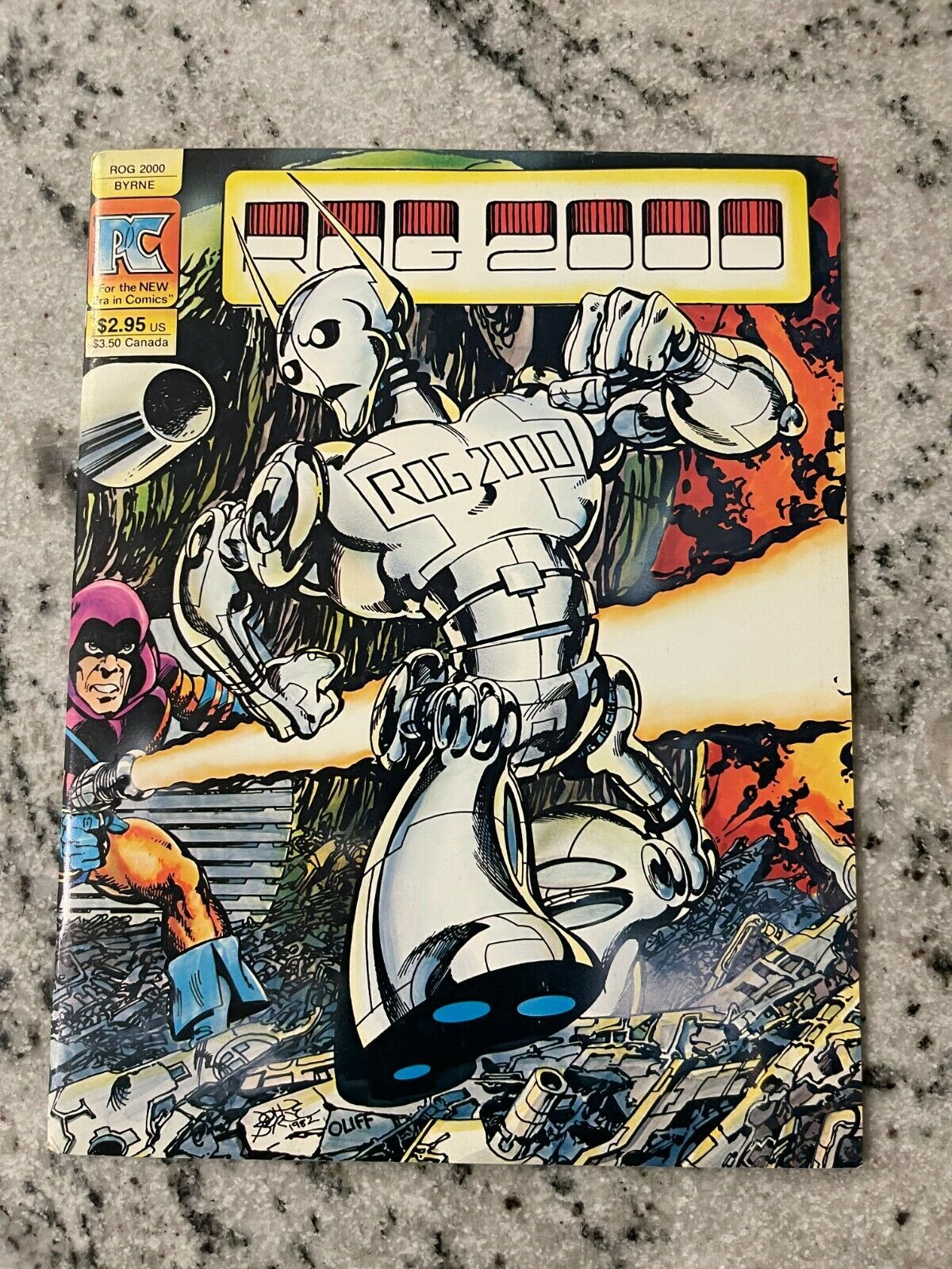 ROG 2000 # 1 NM Pacific Comics Comic Book Magazine John Byrne Cover Art ...