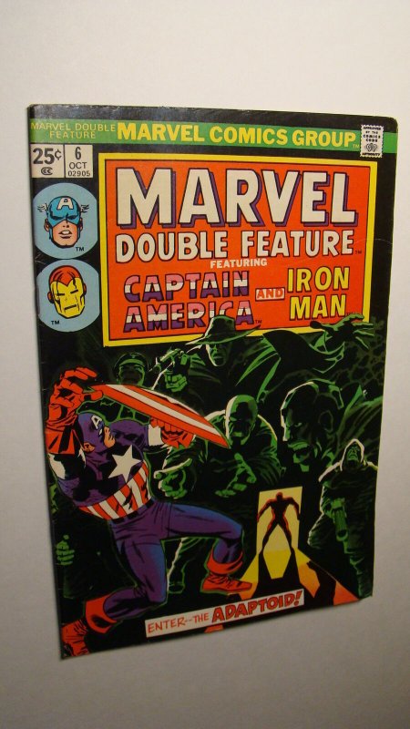 Marvel Double Feature 6 *Nice Copy* Captain America Iron MAN Adaptoid ...