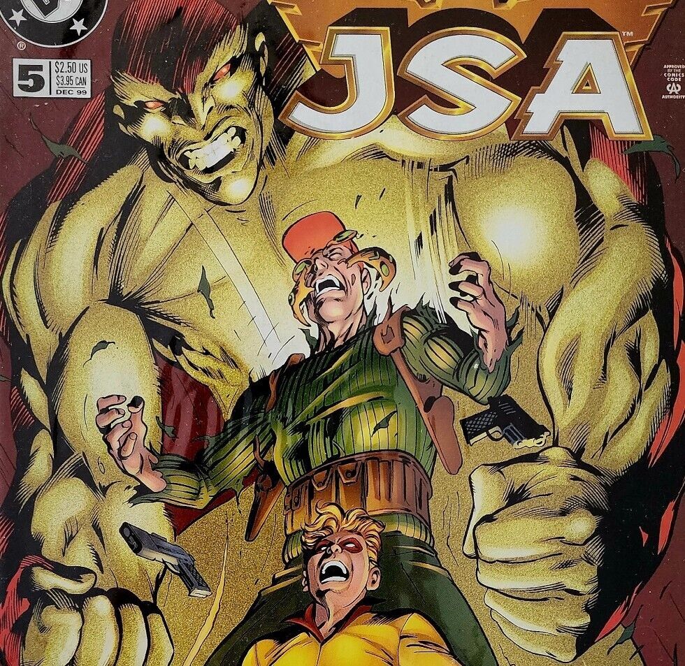 1999 DC Comics JSA #5 Comic Book Vintage Sand Storm | Comic Books ...