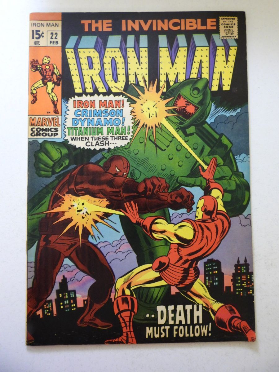 Iron Man #22 (1970) VG/FN Condition | Comic Books - Bronze Age, Marvel ...