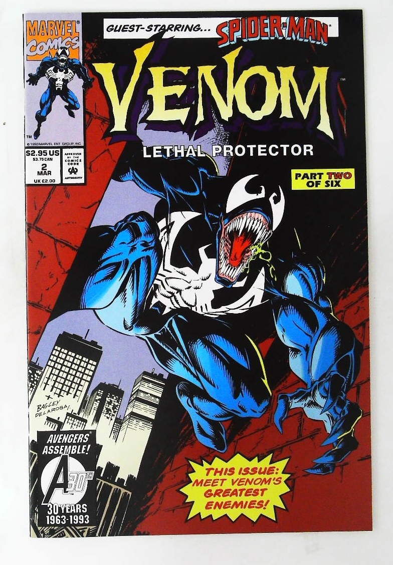 Venom: Lethal Protector #2, NM (Actual scan) | Comic Books - Modern Age ...