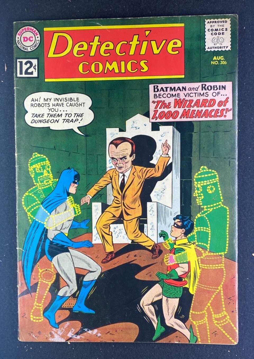 Detective Comics (1937) #306 VG/FN (5.0) Sheldon Moldoff Batman Robin ...
