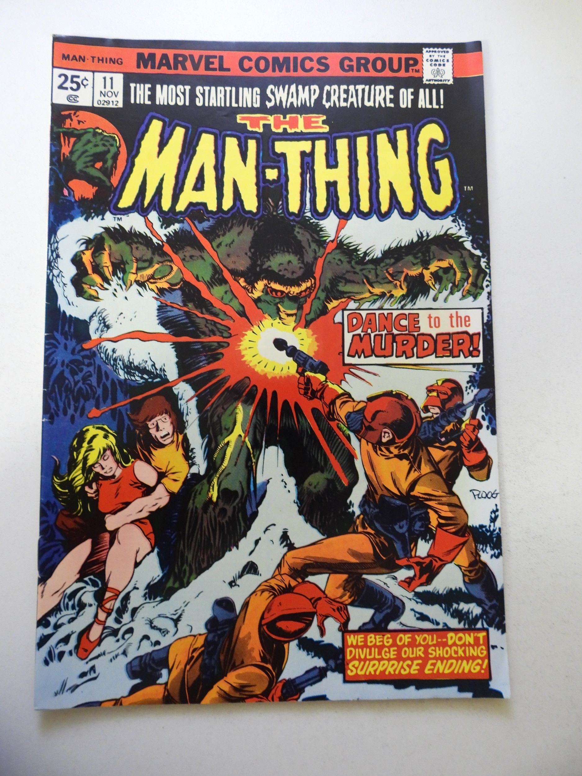Man-Thing #11 FN/VF Condition MVS Intact | Comic Books - Bronze Age ...