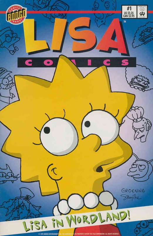 Lisa Comics #1 FN ; Bongo | Simpsons | Comic Books - Modern Age, Bongo ...