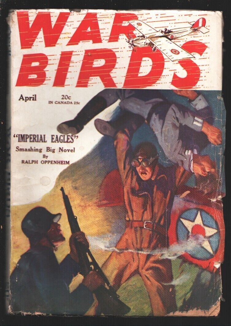 War Birds 4/ 1929-Dell-WWI air war pulp stories-"Imperial Eagles" by ...