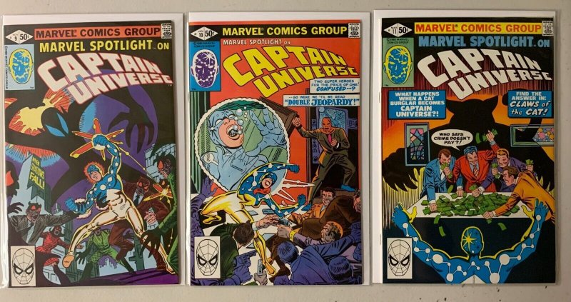 Marvel Spotlight lot from #9-11 Direct Captain Universe 3 diff 6.0 FN ...