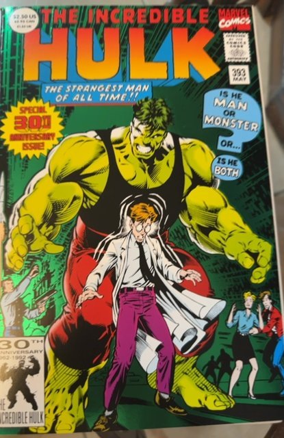 The Incredible Hulk #393 (1992) Hulk | Comic Books - Modern Age, Marvel ...