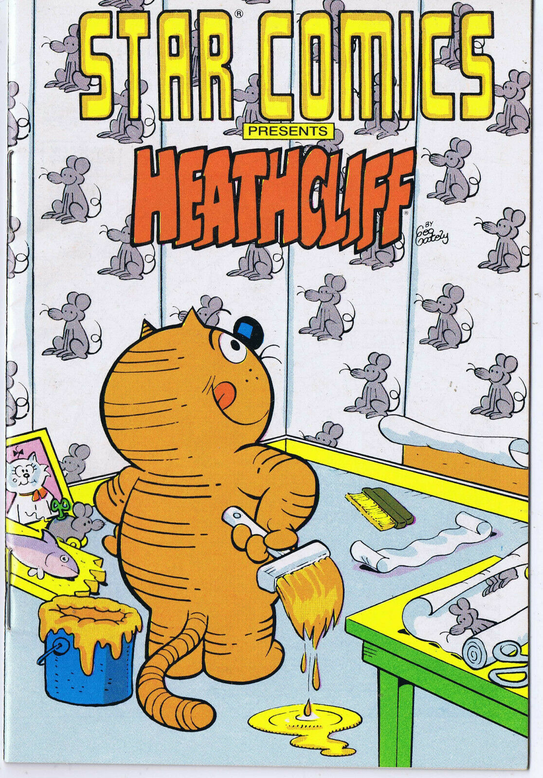 Heathcliff ORIGINAL Vintage 1987 Mini Comic Book Star Comics Marvel ...