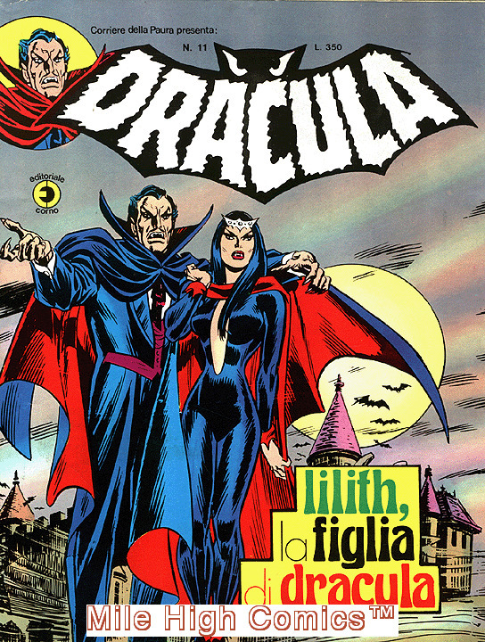 Dracula Magazine (Tomb of Dracula Italian) (1976 Series) #11 Very Fine ...