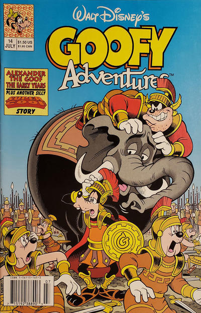 Goofy Adventures #14 (Newsstand) FN ; Disney | Alexander the Great ...