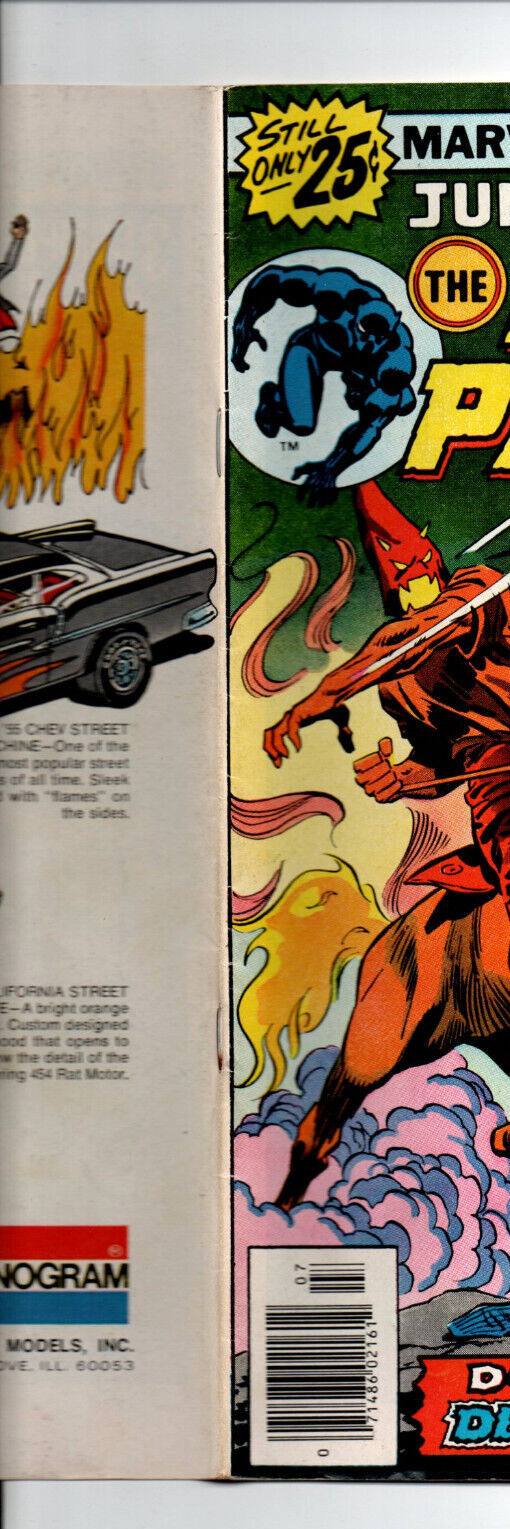 Jungle Action #22 - Black Panther vs KKK - 1st Soul Strangler - 1976 ...