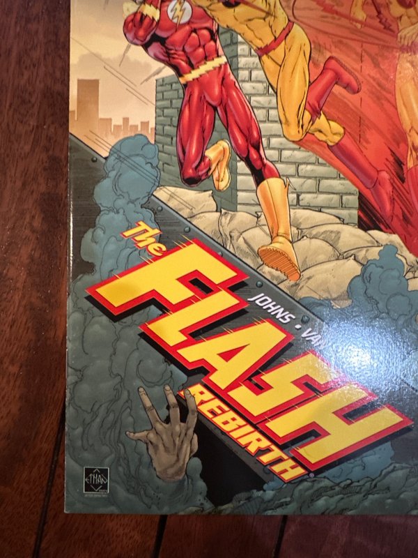 The Flash: Rebirth #5 Ethan Van Sciver Flash & Reverse-Flash Cover ...