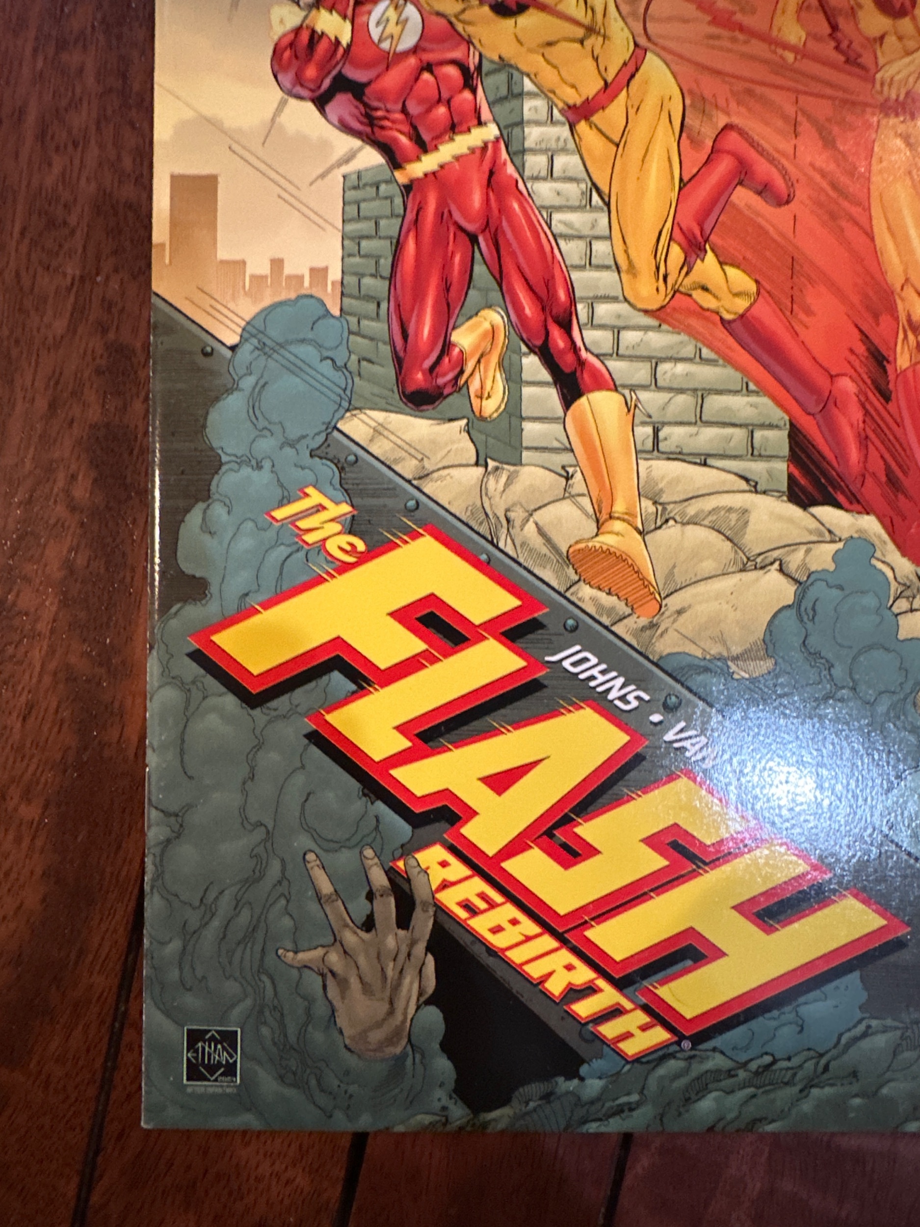 The Flash: Rebirth #5 Ethan Van Sciver Flash & Reverse-Flash Cover ...