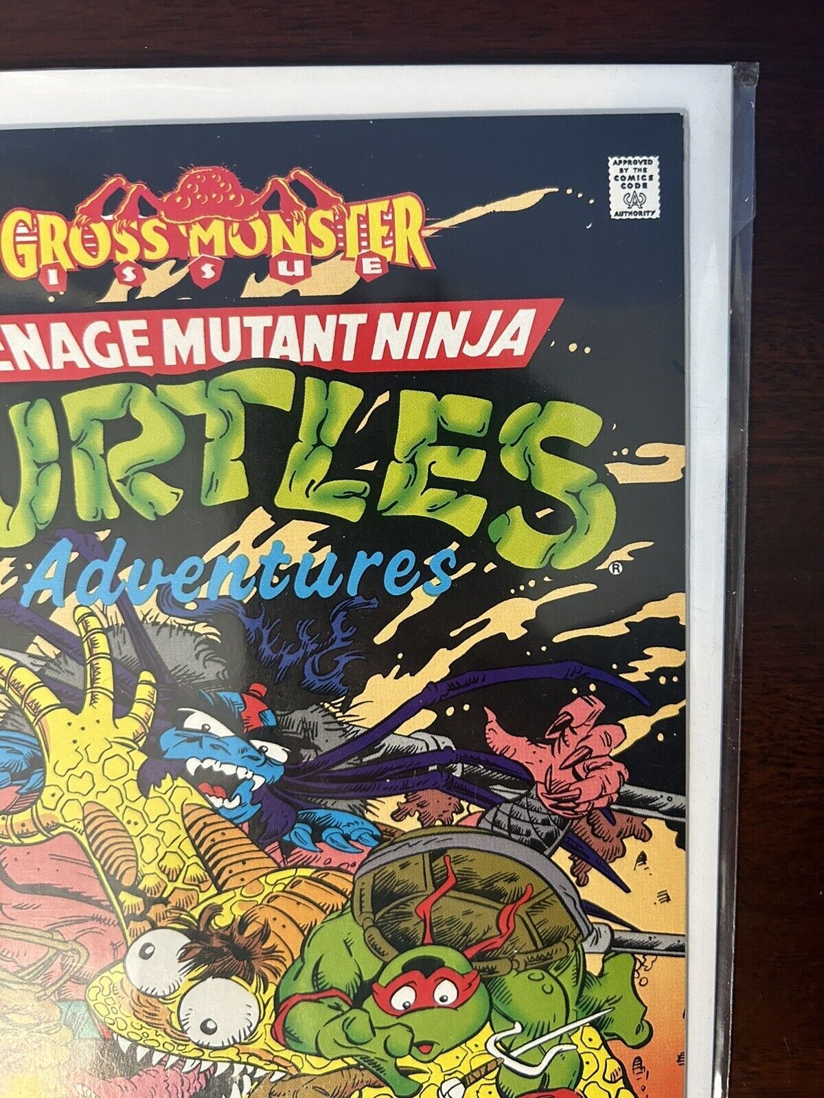 Teenage Mutant Ninja Turtles Adventures #52 9.4 NM Signed Kevin Eastman ...