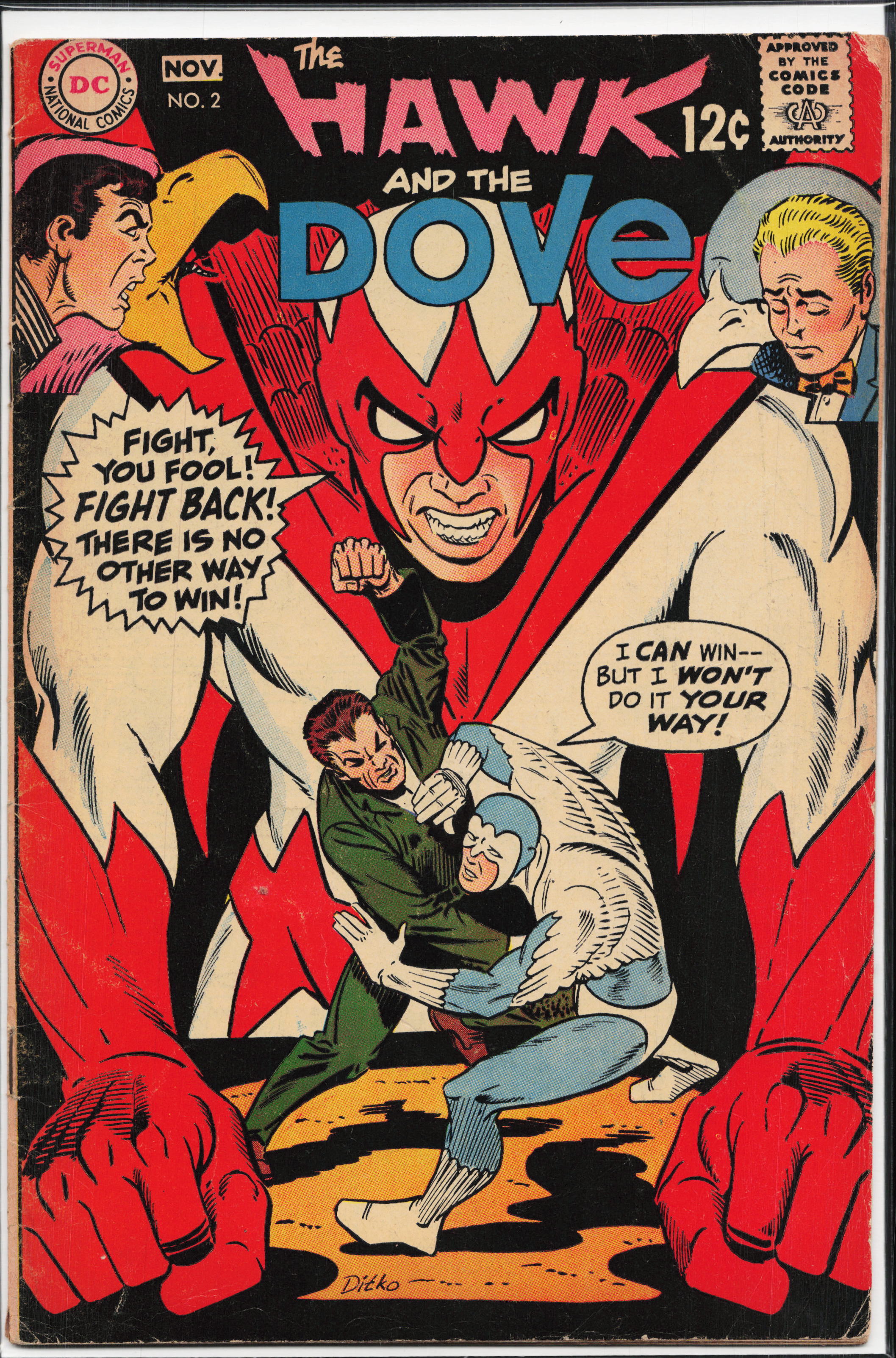 The Hawk and The Dove #2 (1968) The Hawk and the Dove | Comic Books ...