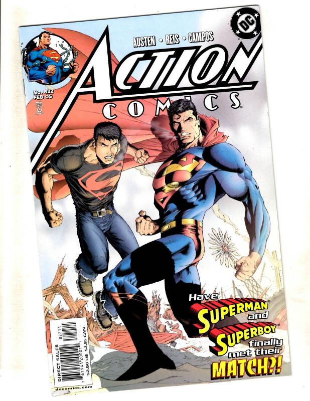 12 Action Comics # 819 821 822 823 824 825 826 827 828 831 836 837 ...